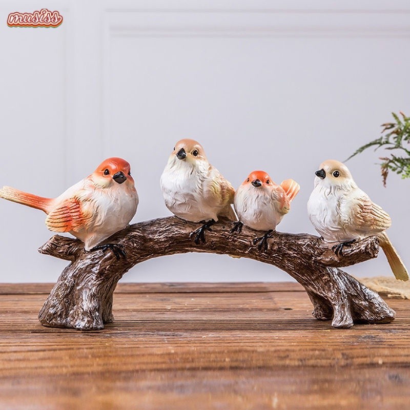 Nordic Style Home Decorations: Creative Bird Ornaments For Living Room ...