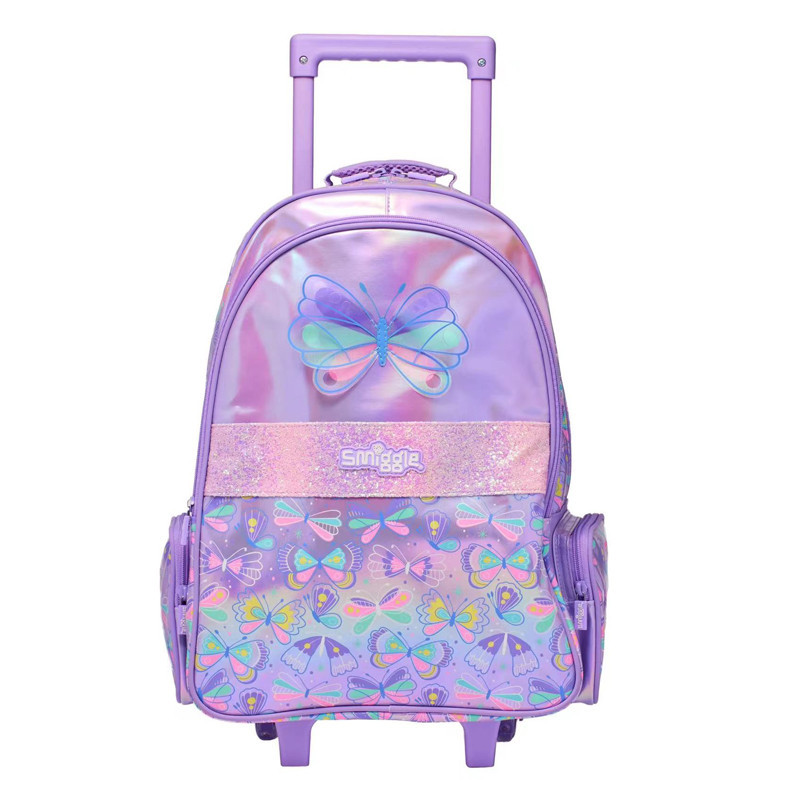 Australia smiggle Smart Butterfly Trolley Schoolbag Primary School ...