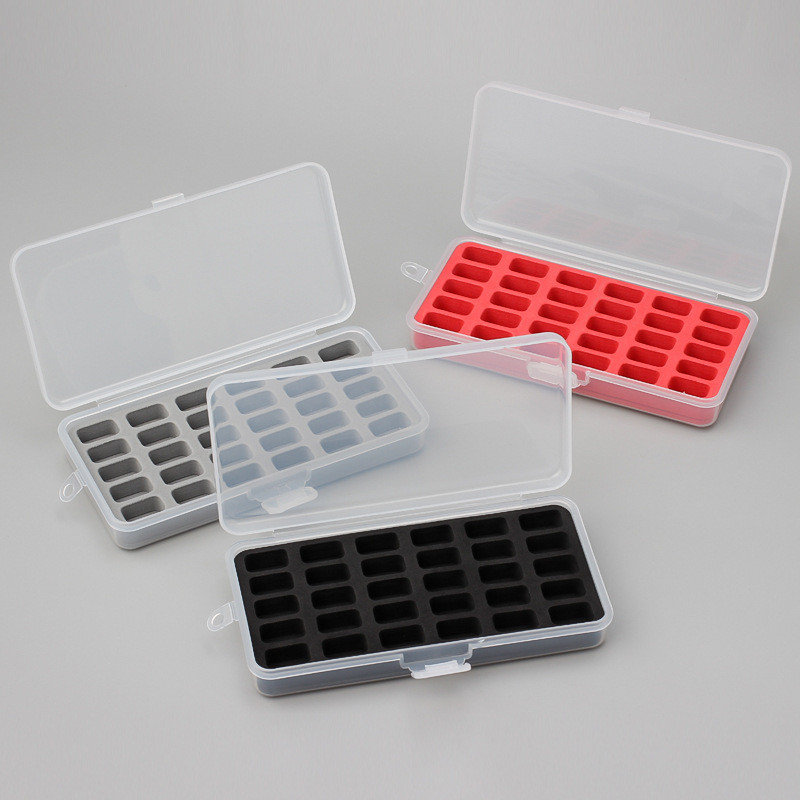 30 Grid Shuttle Core Storage Box Plastic Shuttle Core Box Thickened ...