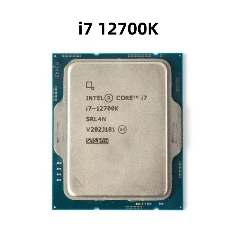 Intel Core i7 12700K Desktop Processor 25M Cache up to 5.00 GHz 12-Cores 20-Threads 128 GB DDR5 ...