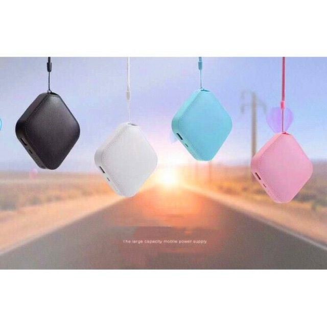 Macaroon color mini charging treasure 10000mAh high-speed fast charging ...