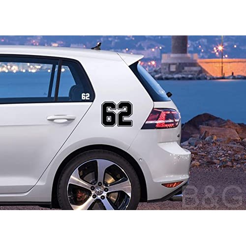 Custom numbers 0-99 decals | Choose your numbers | Racing Numbers | Car ...