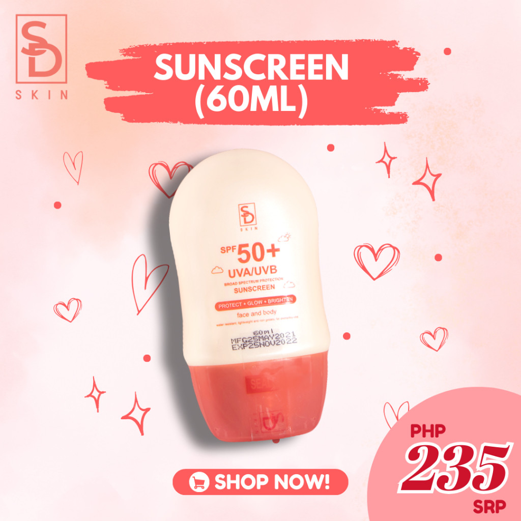 Sugar Dolls Sunscreen 60ml New and Improved Sun Protect Skin Facial ...