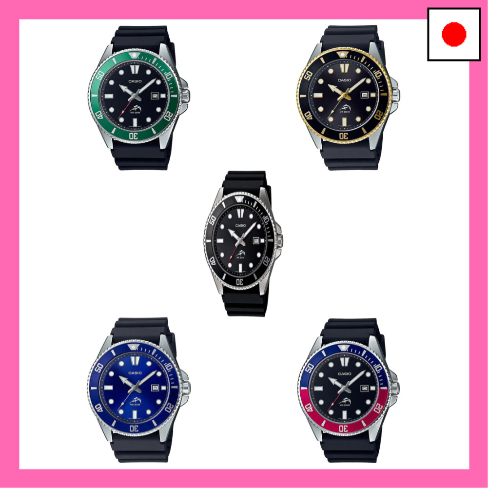 [Casio] CASIO Diver Watch MDV-106 Series Men's Model (Blue MDV-106B-2AV ...