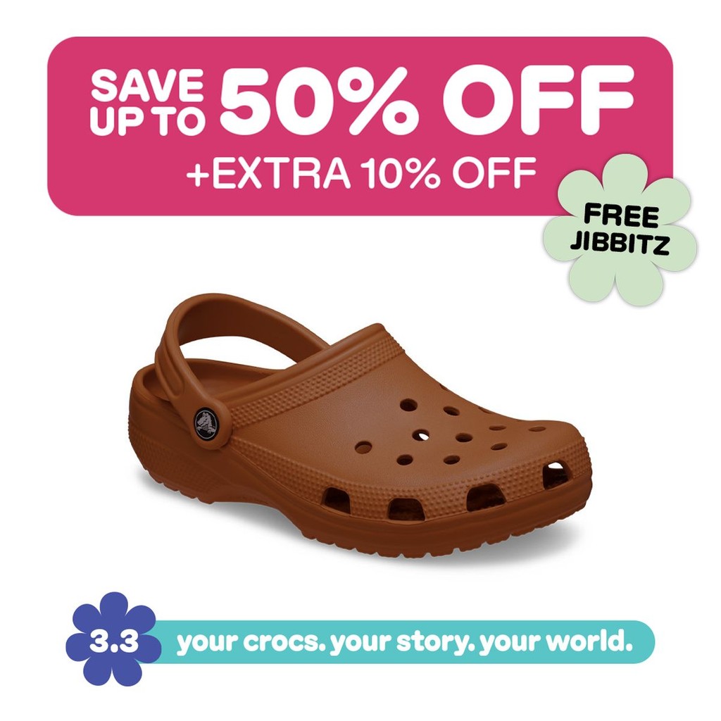 Crocs Classic Clog in Cognac | Shopee Philippines