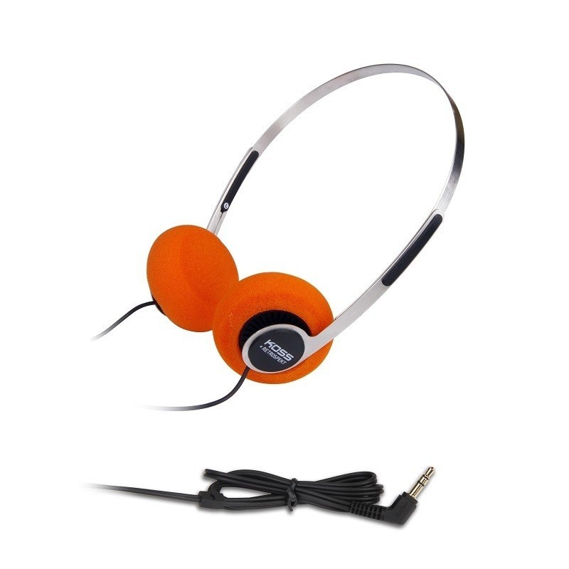 Koss Headphones Kos KPH40 Retrospekt Wired Headset Retractable Steel ...