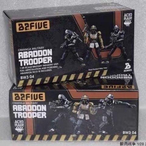 [Btf] Acid Rain War Bw304 2.5-Inch Action Figure Hell Army 3-Person Set ...