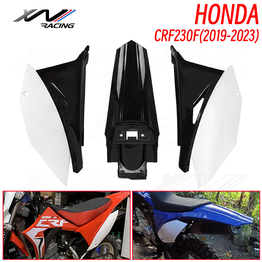 Dirt Bike Rear Fender Rear Side Mudguard For HONDA CRF230F(2019-2023 ...