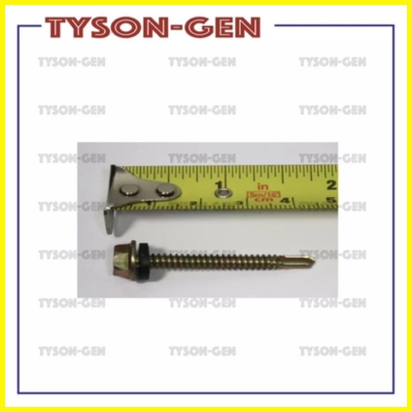 【hot sale】 100pcs Tekscrew for Metal 12 x 40mm ( 1 1/2 ) - Self ...