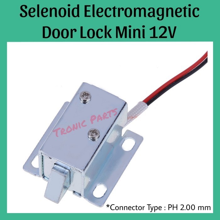 Solenoid Door Lock Mini 12V Automatic Electromagnetic Key Drawer Cab ...