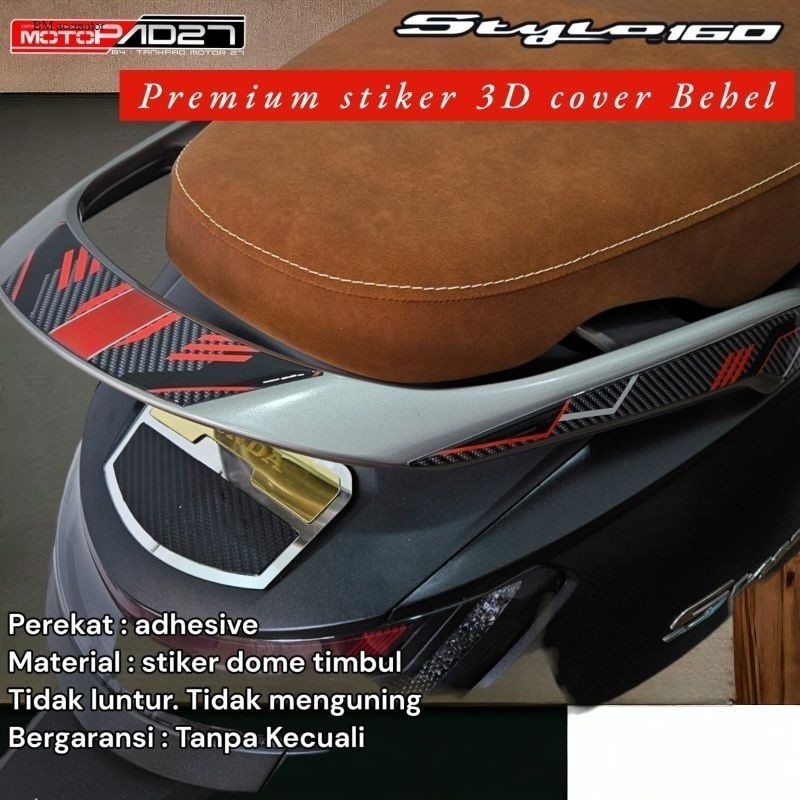 Stylo 160 Braces Sticker Premium Resin 160 STYLO Sticker (Bm accmotor ...