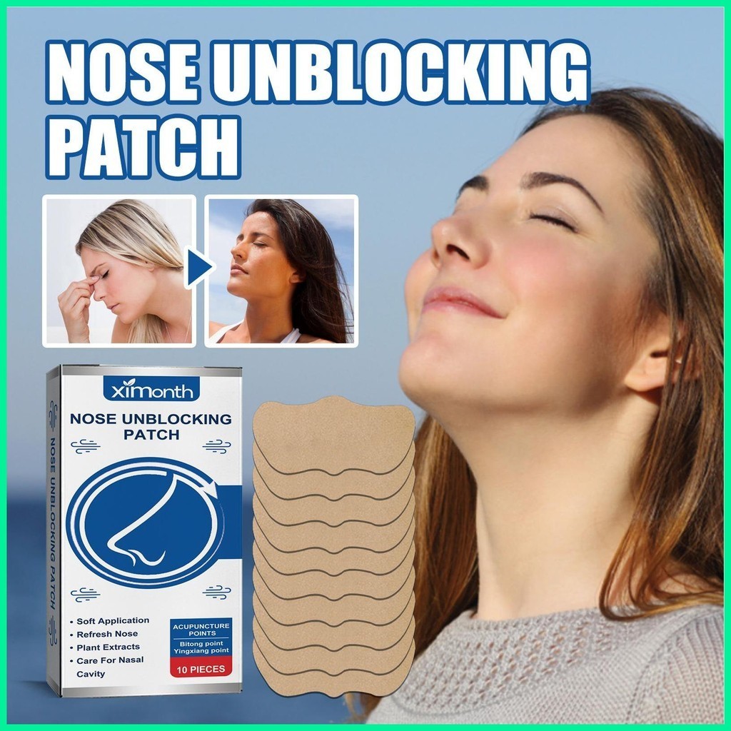Ventilation nasal patch relieves nasal congestion, snoring while ...
