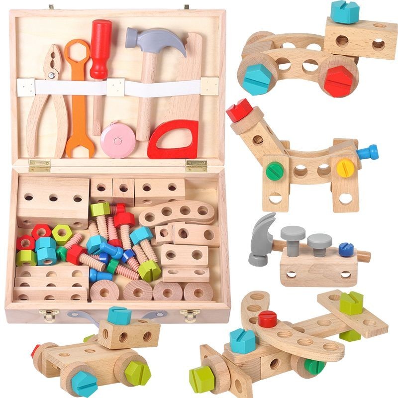Toolbox Kids Early Education Building Blocks/2 Years Baby 3 Boys Swivel ...