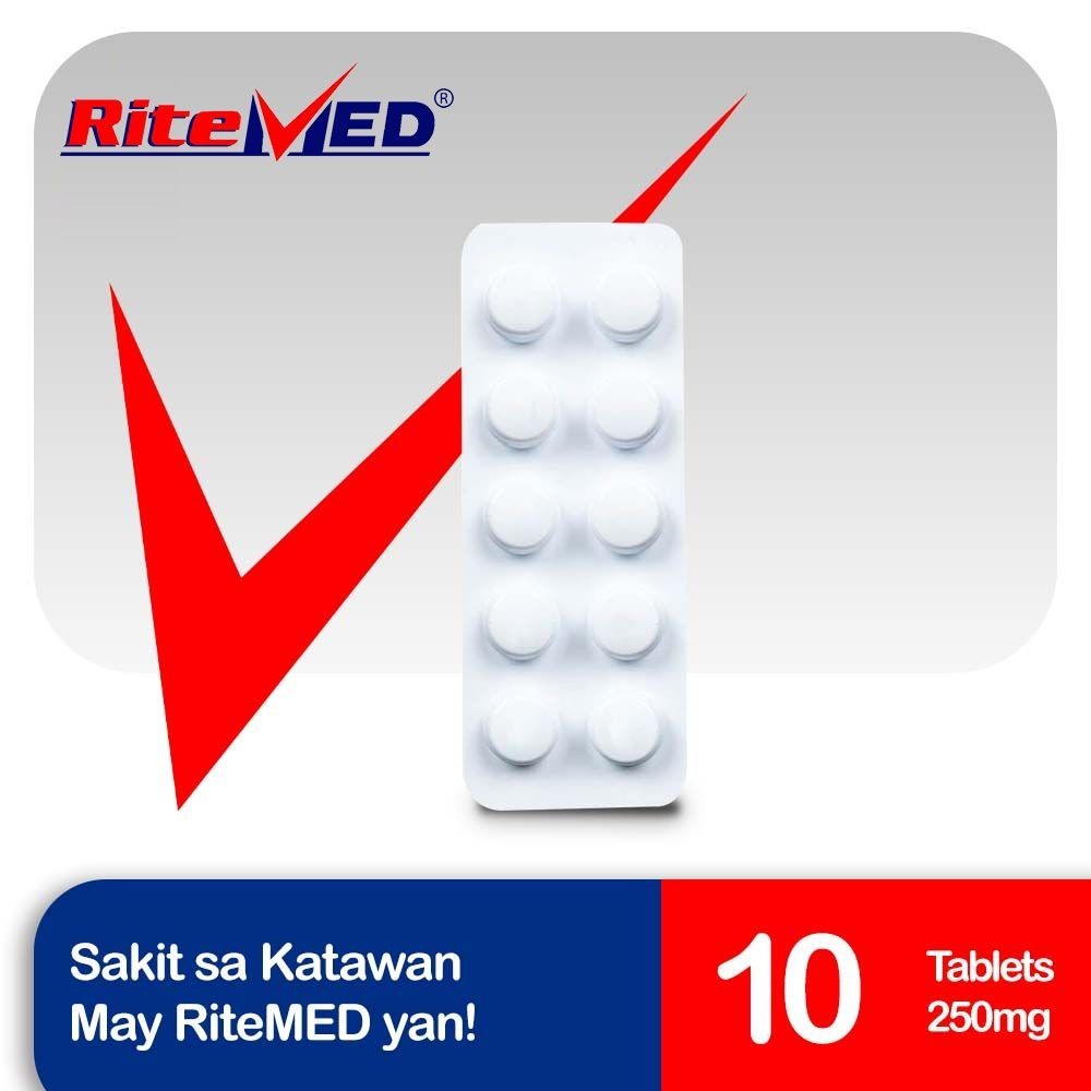 RiteMED Mefenamic 250mg 10 Tablets (Anti - Inflammatory) | Shopee Philippines