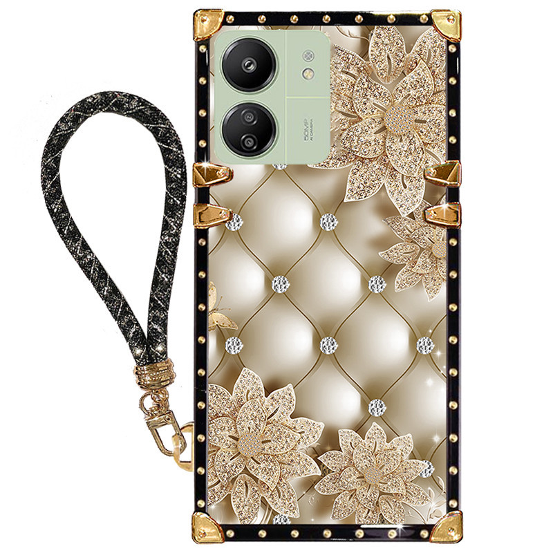 casing Fro Xiaomi Redmi 13C 12C 4G 5G phone case Luxury Printed pattern ...