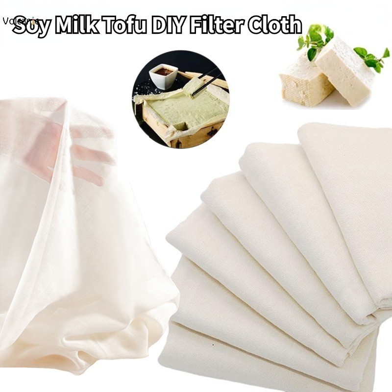 1Pc Cotton Gauze DIY Soy Cheese Filter Cloth Coffee Yogurt Tofu Making ...