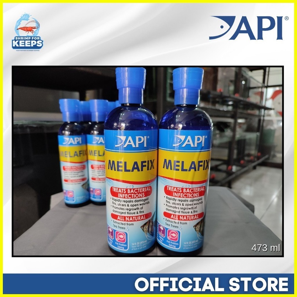 API Melafix All-natural treatment for bacterial fish infections (237 ml ...