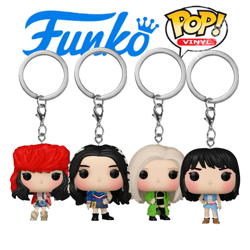 Funko Pop Keychain BLACKPINK Action Figure Jennie Rose Jisoo Lisa ...