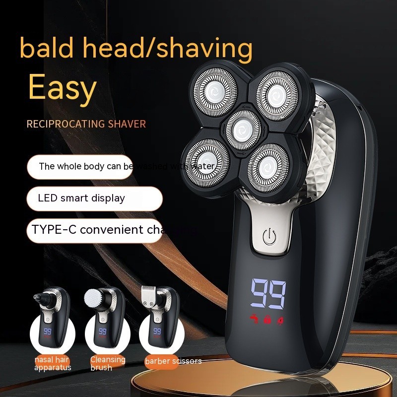 Razor Bald Handy Tool Shaving Head Dedicated Electric Shaver Bald Head ...