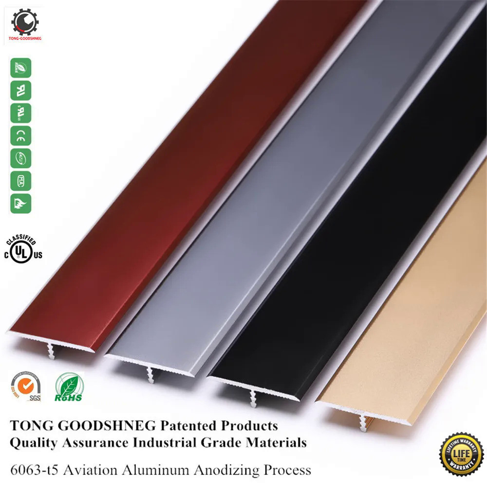 90cm Aluminum Alloy T-shaped Strip,Wooden Floor Bead Trim,Metal ...