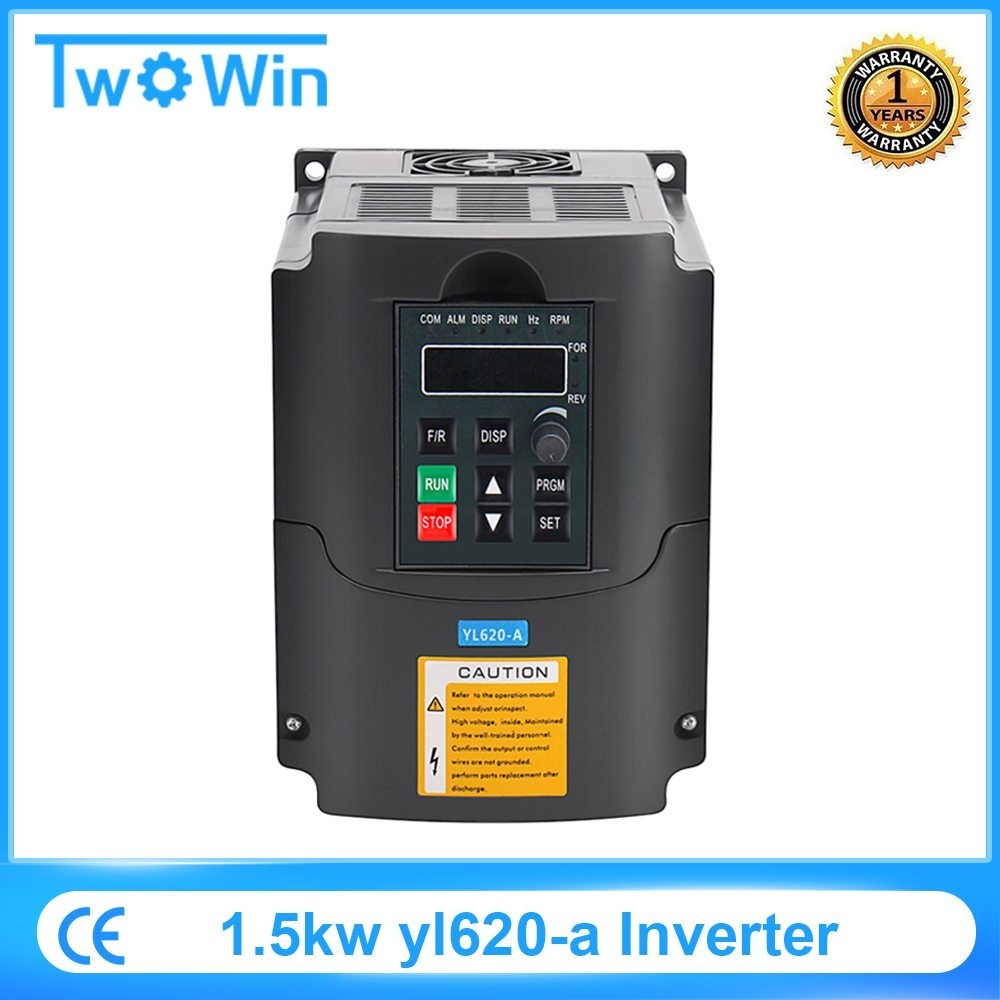 2.2KW 220V VFD Inverter 3KW 4KW 5.5KW 7.5KW Frequency Inverter Converter 1P input 3P Output 220V ...