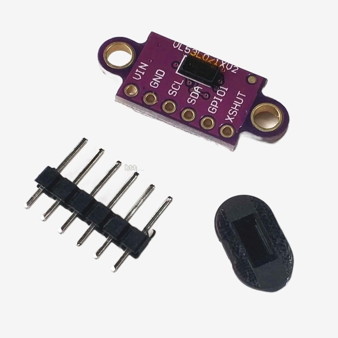 ω VL53L0X V2 laser ranging sensor module ToF time-of-flight ranging ...