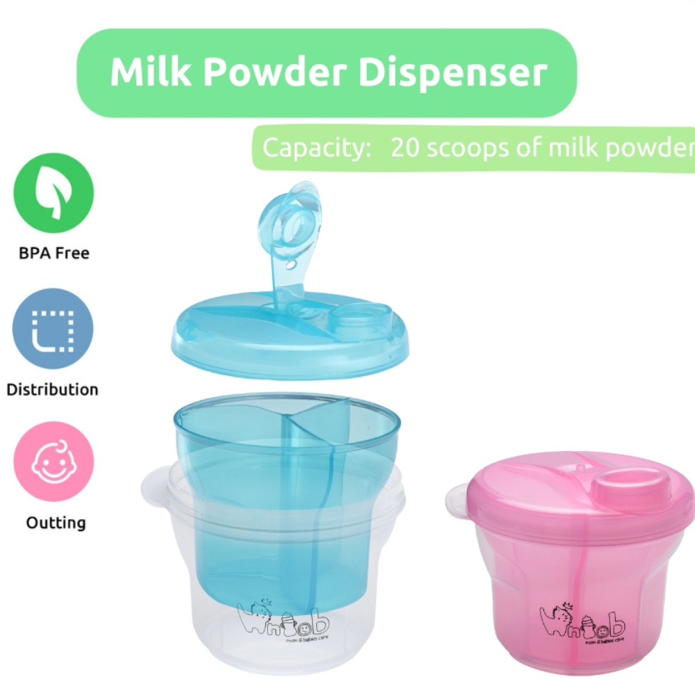 3 Layer Section Formula Mini Milk Powder Case Dispenser Baby Storage ...