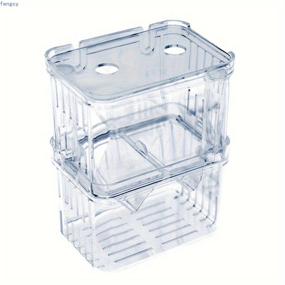 FENGCY Aquarium Breeder Box, Multi Size Acrylic Baby Fish Hatching ...