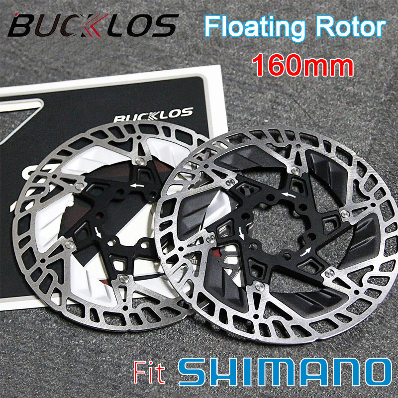 BUCKLOS Floating Rotor MTB 160mm Rotor Road Bike Roadbike Rotors Set ...