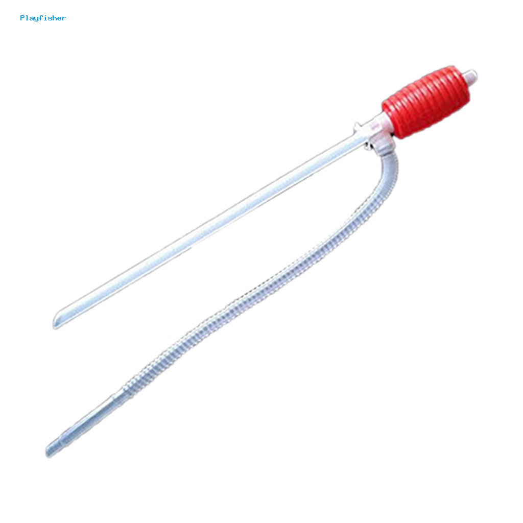 Siphon Pump Hand Manual Gas Transfer Oil Liquid Plastic Syphon Transfer ...