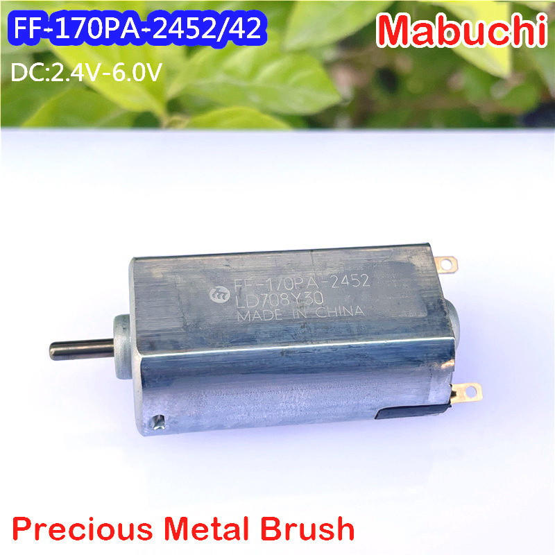 Mabuchi Micro 170 Precious Metal Brush Motor DC 2.4V 3.7V 5V 6V ...