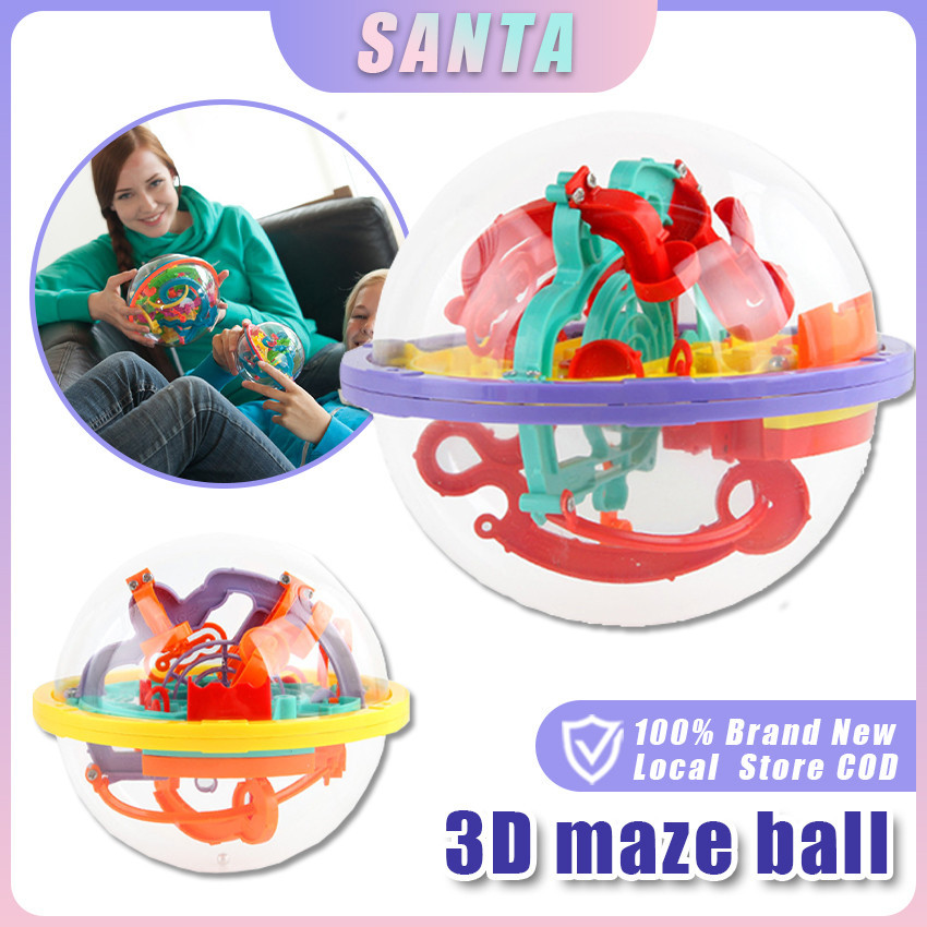 3D Puzzle Magic Maze Ball Rubiks Rolling Ball Game Intellectual ...