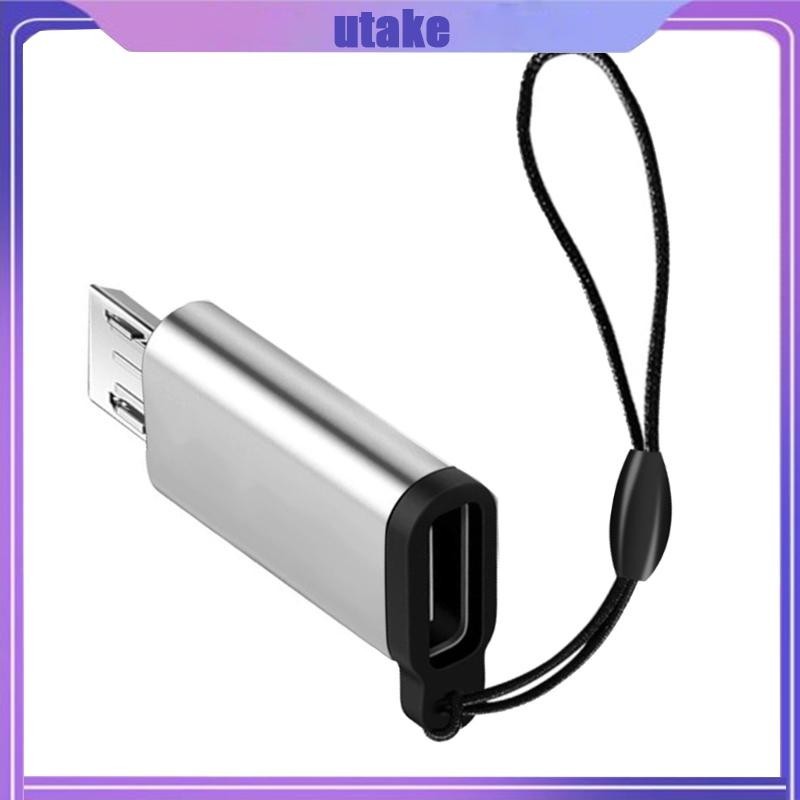 Utake USB C to Micro USB Adapter Portable Type C Female to Micro USB ...