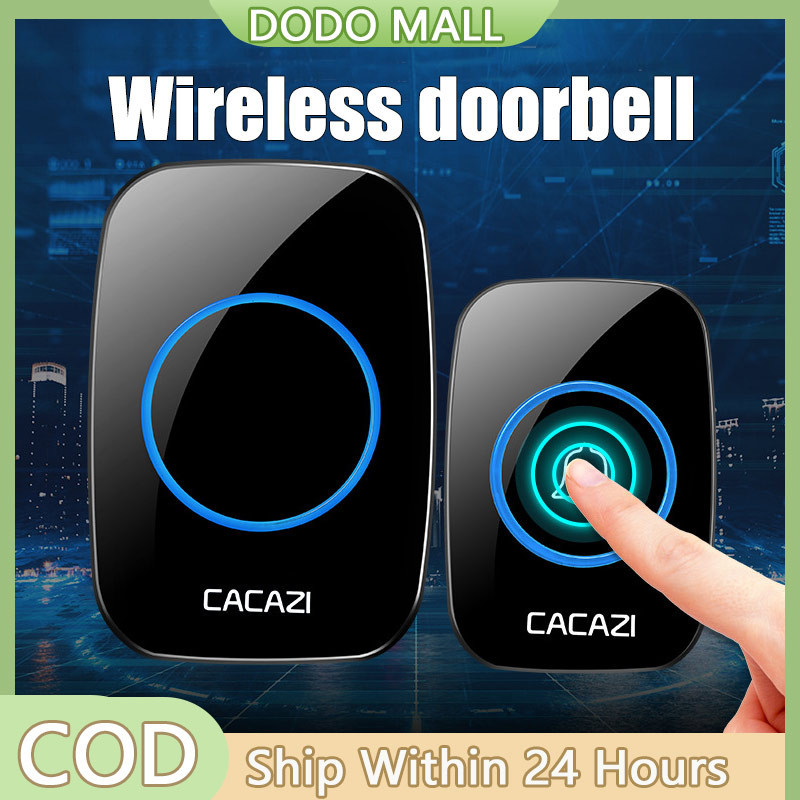 tAC 100-240V Intelligen wireless doorbell waterproof 300M range door bell home 38 chimes door ...