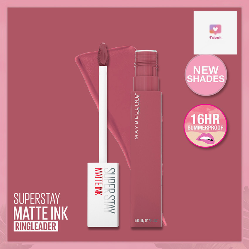 Tideesh online shop Superstay Matte Ink - Pink Edition - Ringleader ...