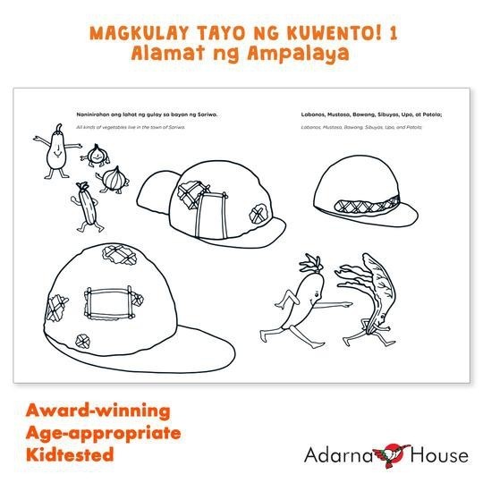 Magkulay Tayo ng Kuwento 1: Alamat ng Ampalaya | Coloring Book ...