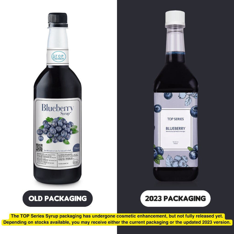 Top Series Blueberry Syrup 750mL | Shopee Philippines