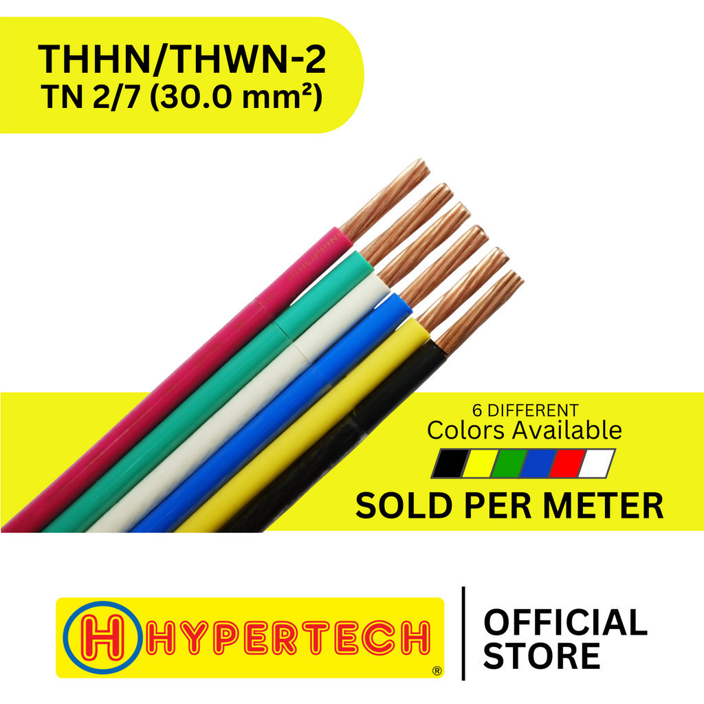 Hypertech THHN/THWN2 Stranded Wire #2/7 PER METER High-Performance ...