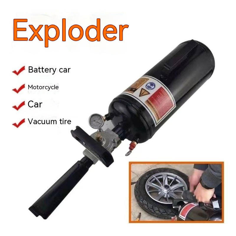 3 gallons High Pressure Inflator Motorcycle Car Vacuum Tire Repair Tool ...