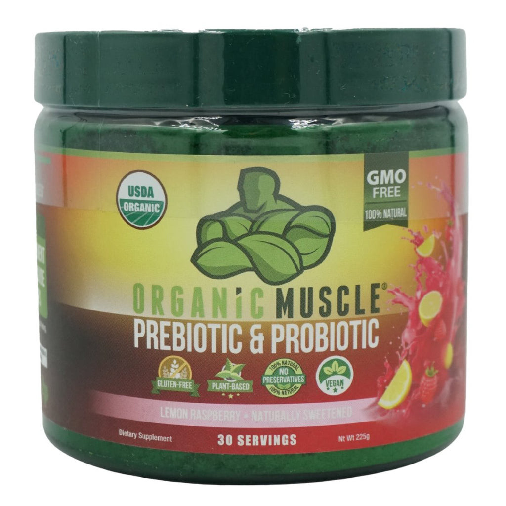 [DXD] Organic Muscle Prebiotic & Probiotic Powder - Lemon Raspberry ...