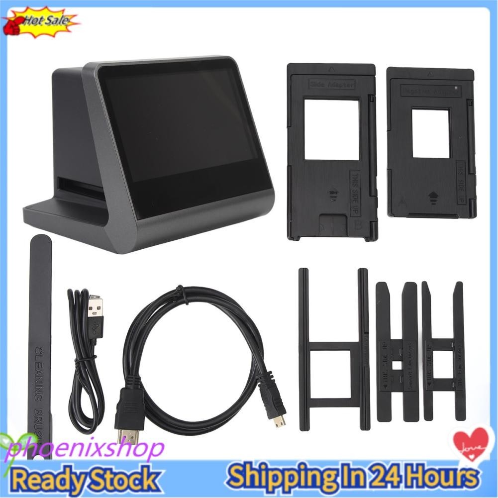 Phoenixshop Film Scanner CMOS Sensor Slide Converter 48MP High ...