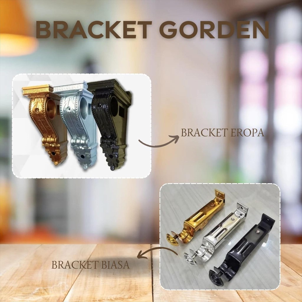 Lm 1.028 - Leg Bracket European Bracket Rail Rail Rail Pole Curtain ...