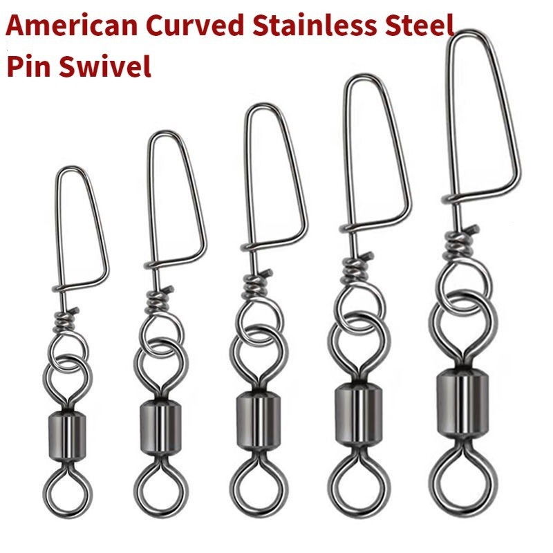 20pcs/pack American Style Curved Reinforced Pin Stainless Steel Figure ...