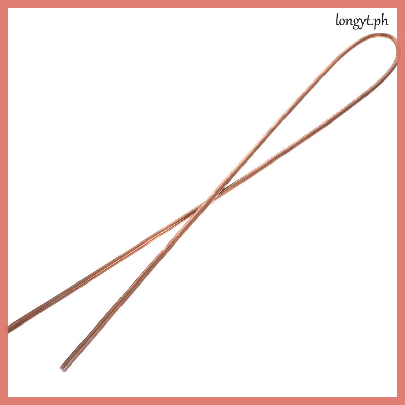 longyt Copper Rods for Gardening Sticks Crafts Bar Grounding Metal ...