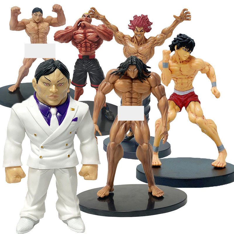 Hanma Baki Action Figure Hanayama Kaoru Pickle Hanma Yujiro Jack Hanma ...