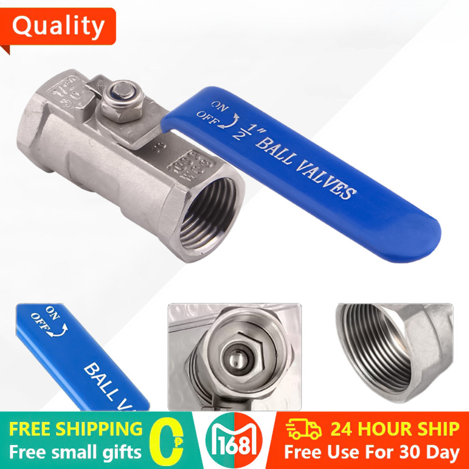 1/2 inch 304 stainless BALL VALVE Goose neck Ball valve Female Threaded ...