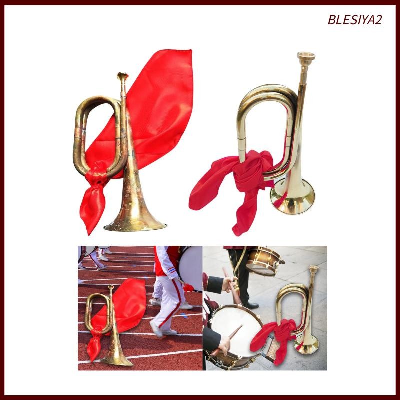 [Blesiya2] Blowing Bugle, Scout Bugle, Musical Instrument, Solid Copper ...