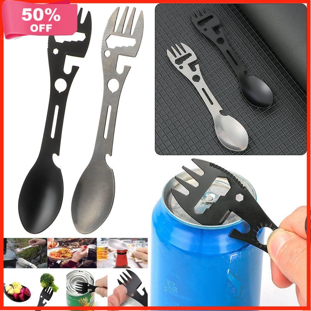 10 in 1 Multi-function Spork Fork Spoon Stainless Steel Portable ...