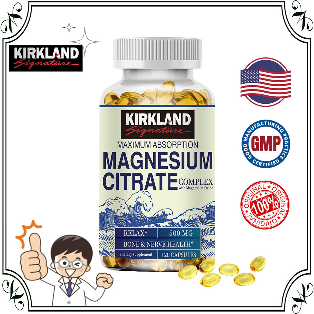 Magnesium Citrate Complex capsule for calm relaxation constipation ...