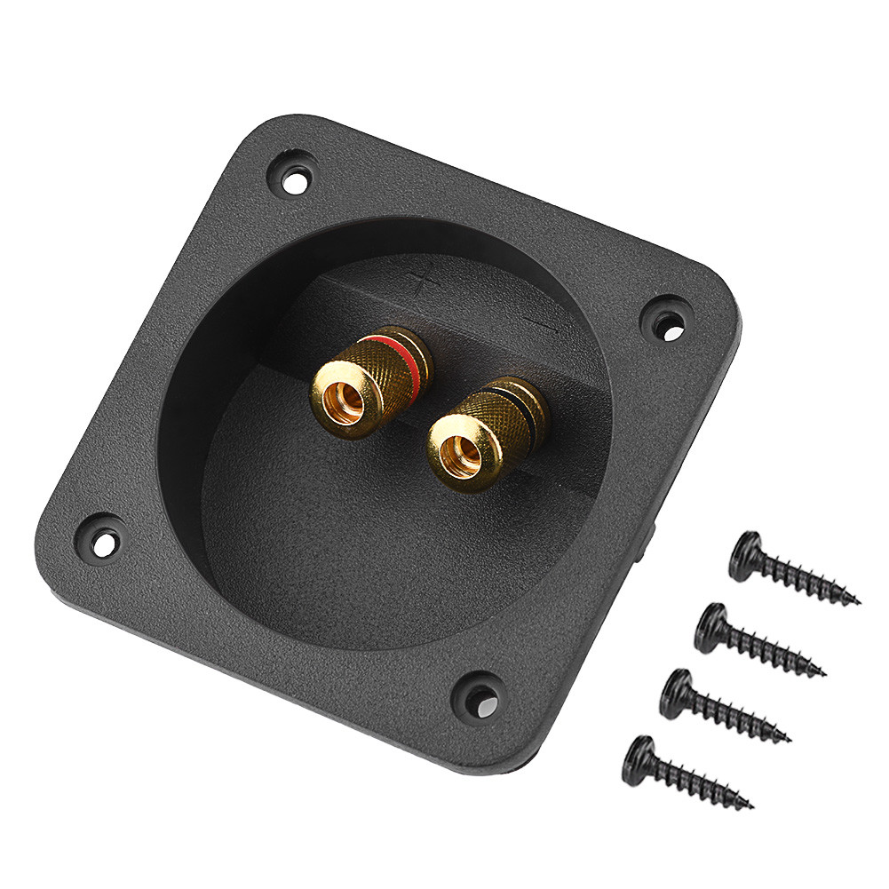 Xguli 125 DIY 2-Way Speaker Box Terminal Cup Speakers Shell 2 Copper ...